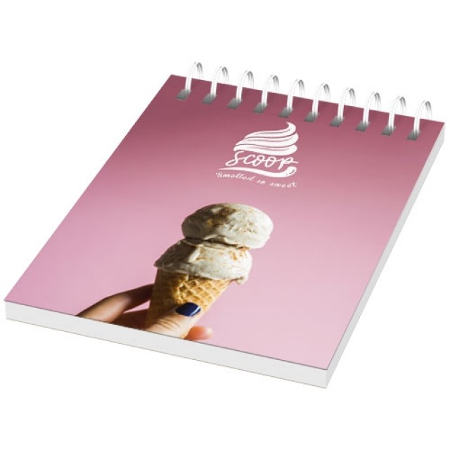 Desk-Mate® spiral A7 notebook PP cover | DeMedia