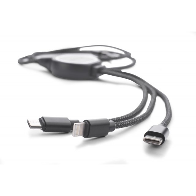 3 in 1 USB cable LUX | DeMedia